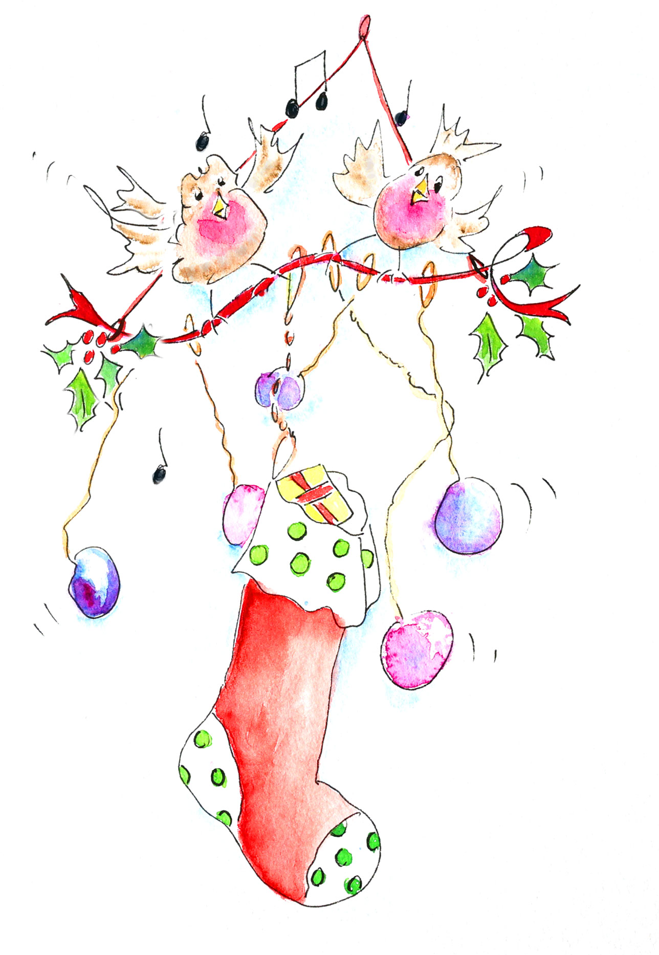 Robins-and-Stocking - made in Yorkshire