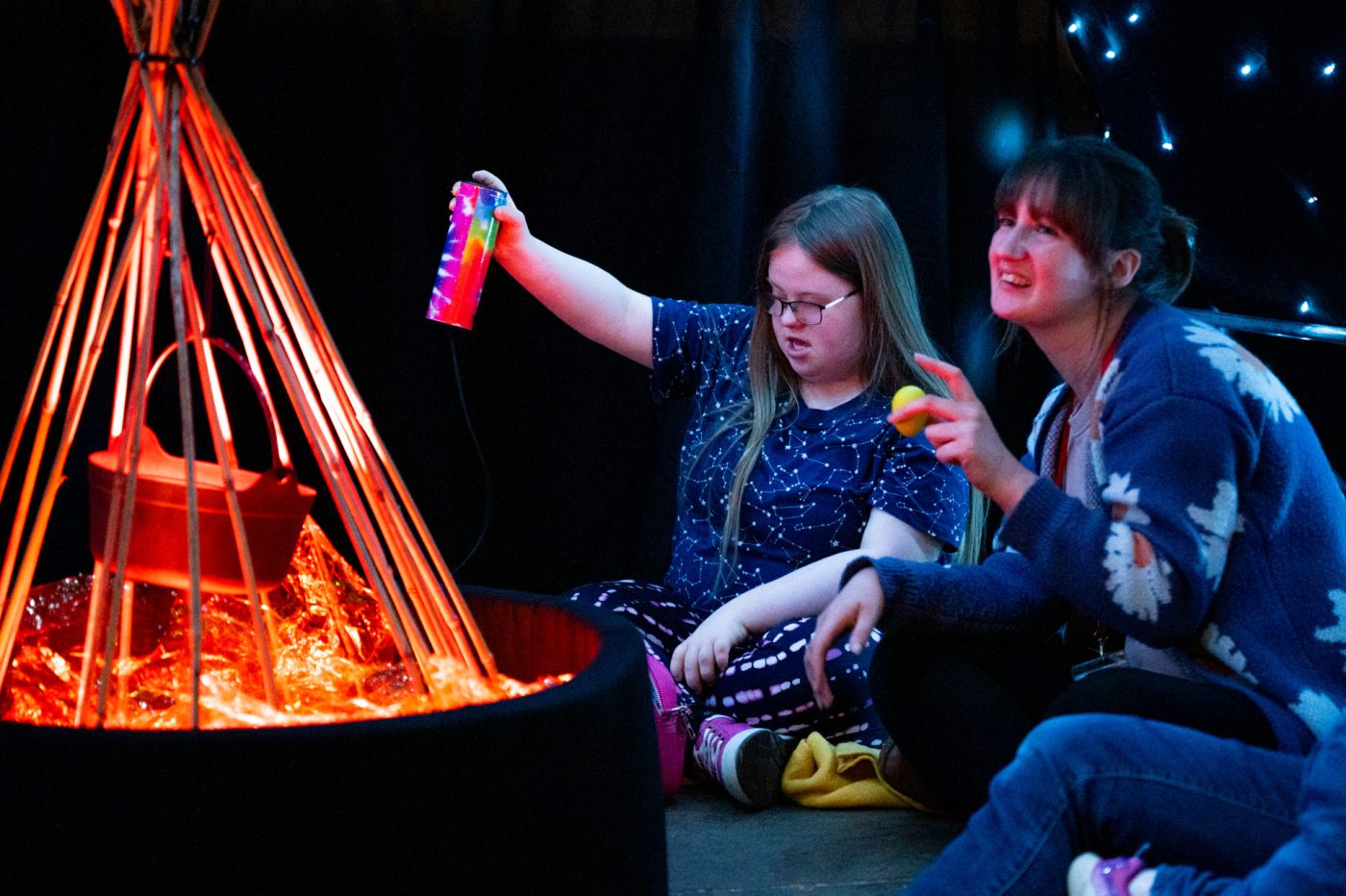 Crackling Campfire Sensory Storytelling at the Yorkshire Halloween ...